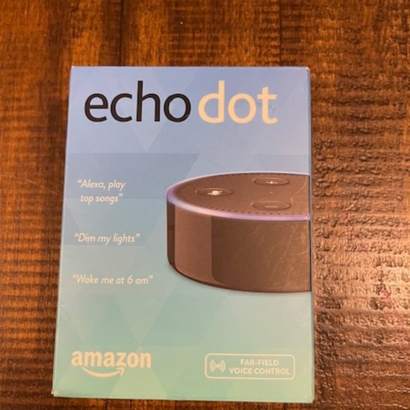 Amazon | Portable Audio & Video | Amazon Echo Dot 2nd Generation Black ...